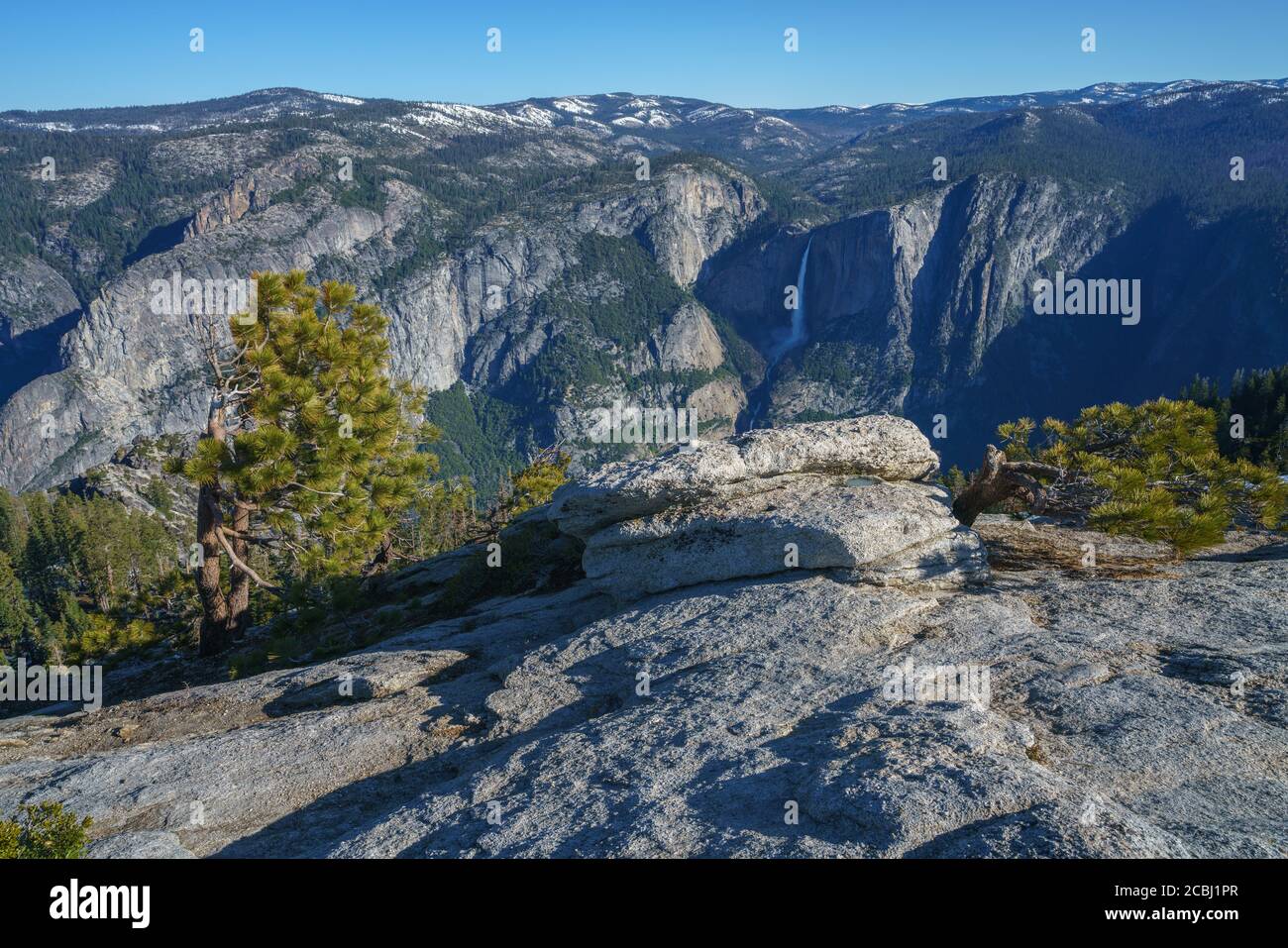 yosemite national park from sentinel dome in california Stock Photo - Alamy