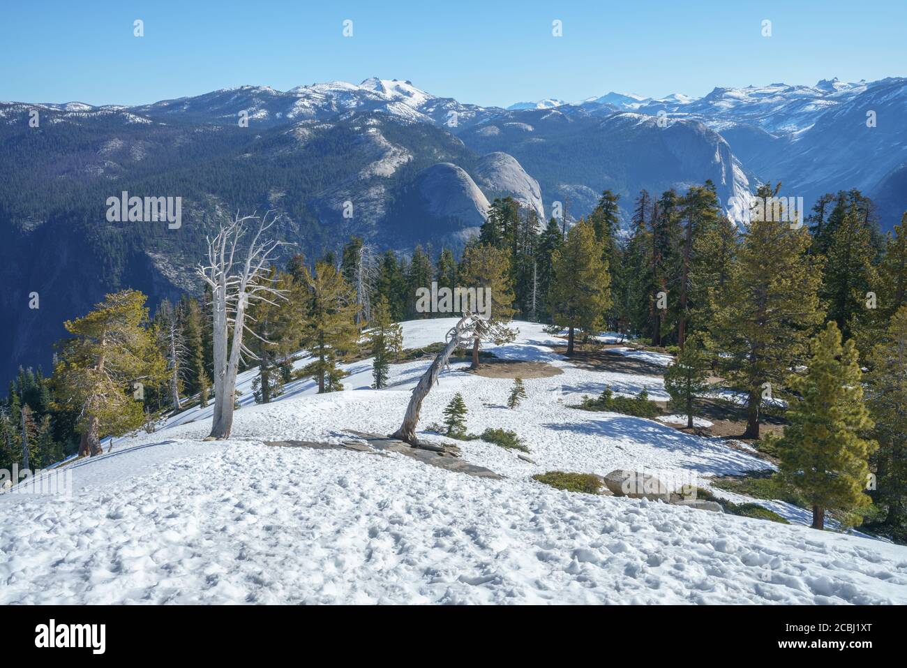 Sentinel dome hiking trail hi-res stock photography and images - Alamy