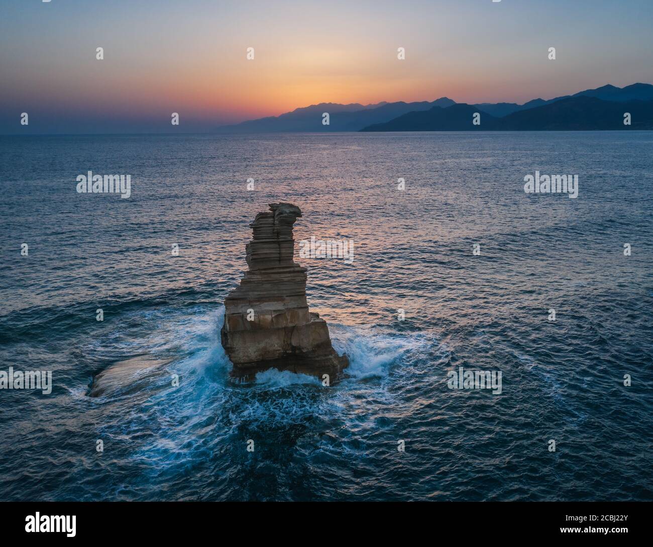 Three Stones at the Triopetra Beach, Crete Stock Photo - Alamy