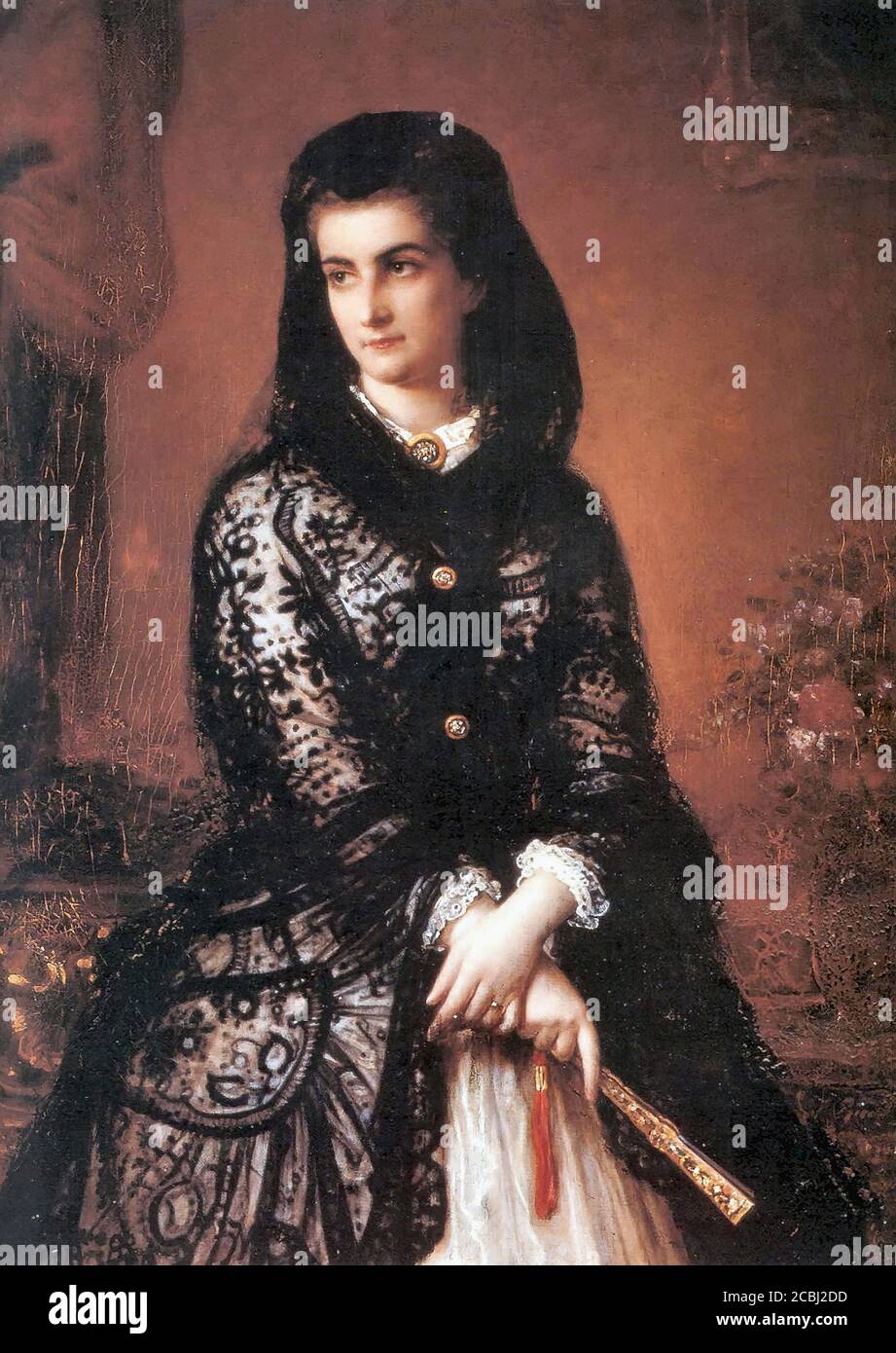 Riedel August - Marie Sophia of Bavaria and Queen of Naples - German ...