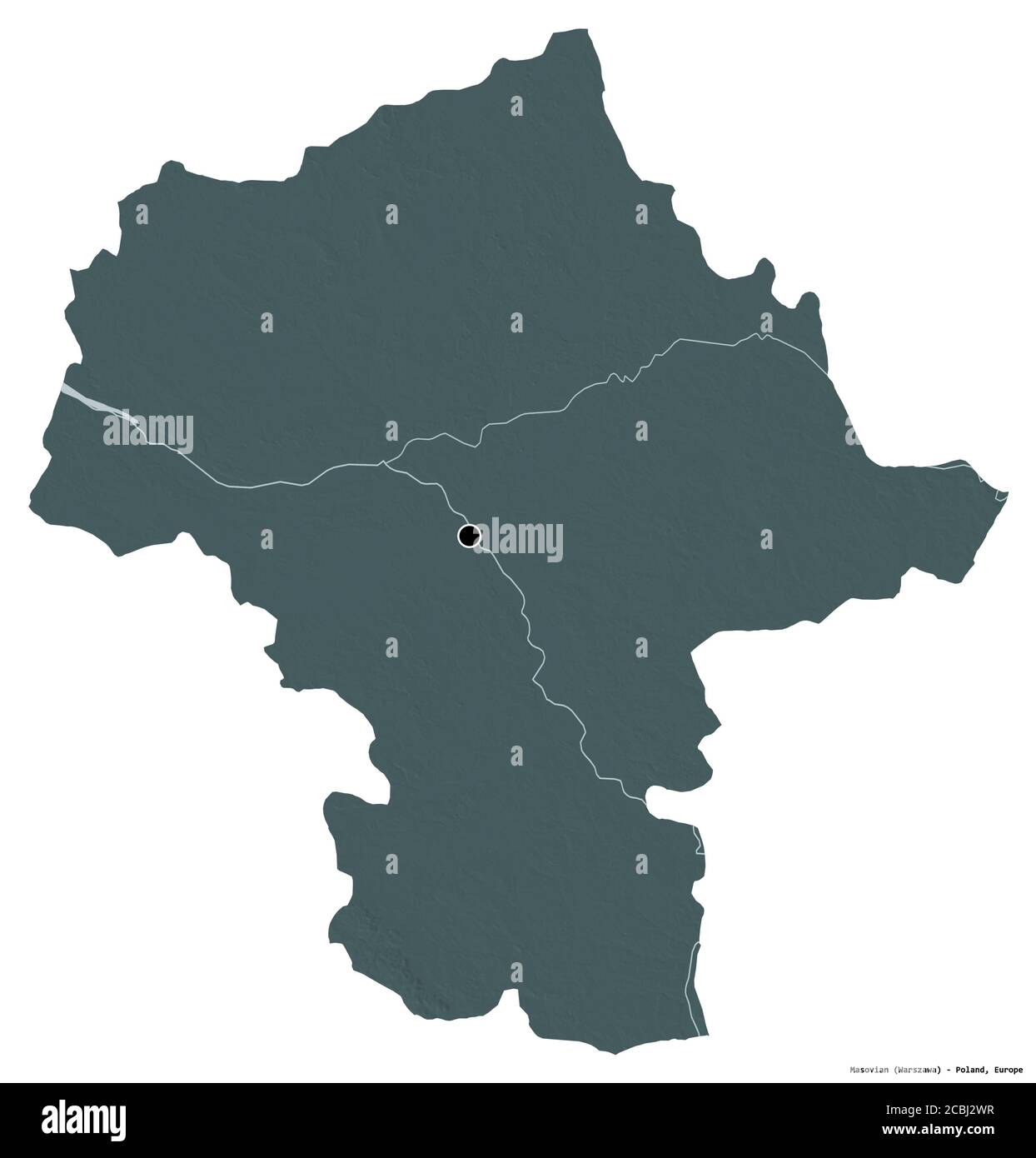 Masovian map hi-res stock photography and images - Alamy