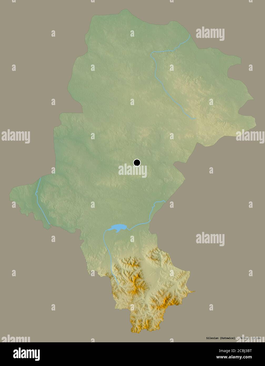 Slaskie map hi-res stock photography and images - Alamy