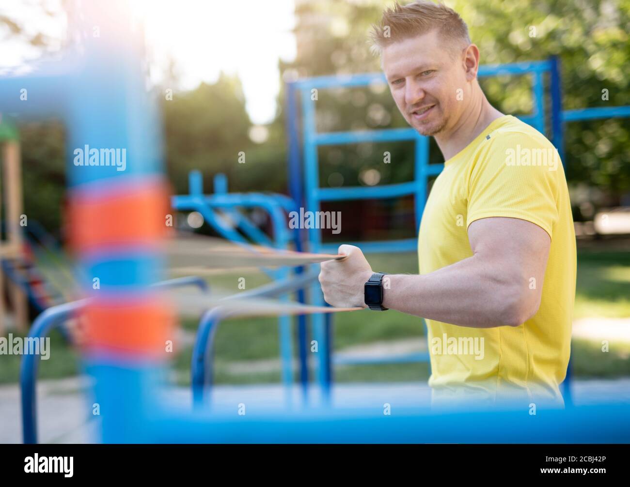 Resistance loop bands hi-res stock photography and images - Alamy