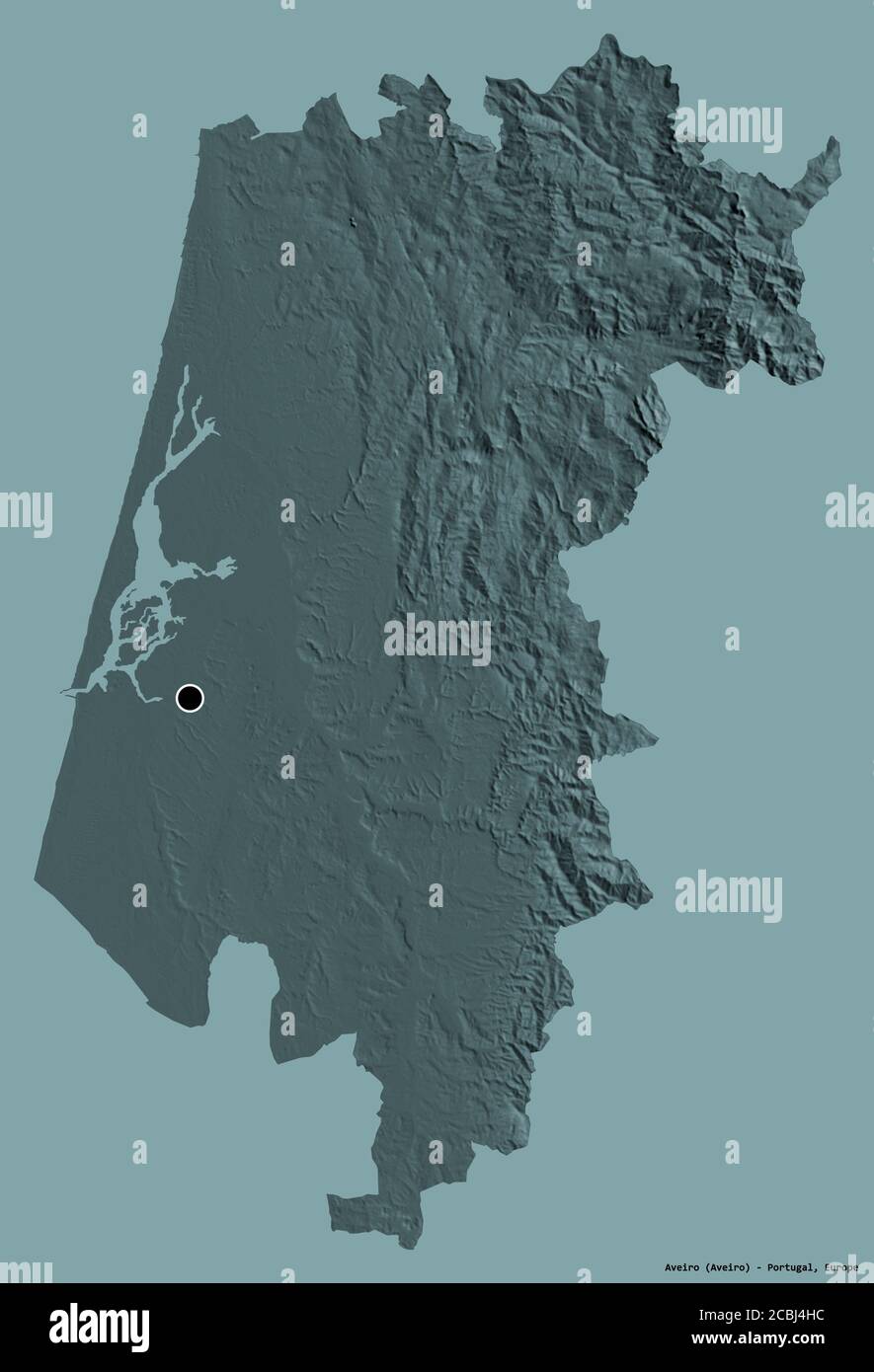 Aveiro portugal on a map hi-res stock photography and images - Alamy