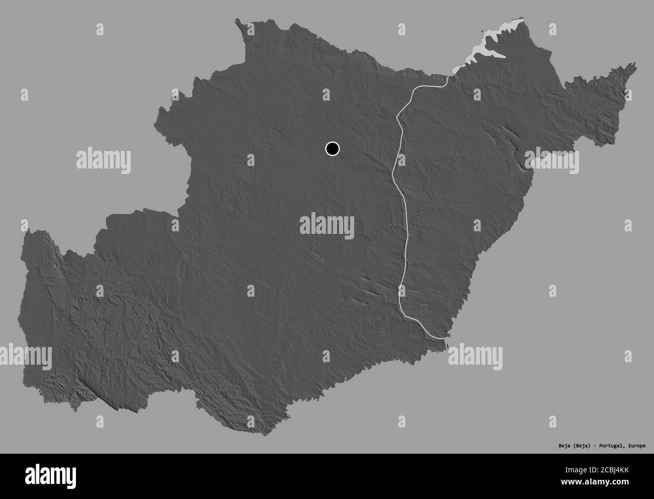 Beja portugal on a map hi-res stock photography and images - Alamy