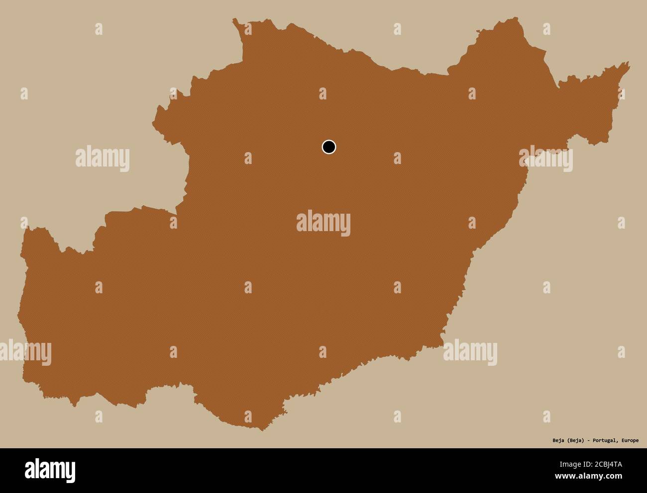 Beja on a map hi-res stock photography and images - Alamy