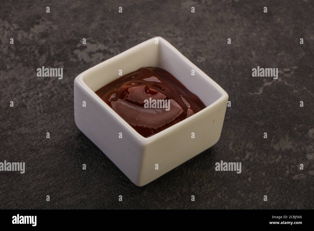 Traditional tomato Barbicue sauce in the bowl Stock Photo - Alamy