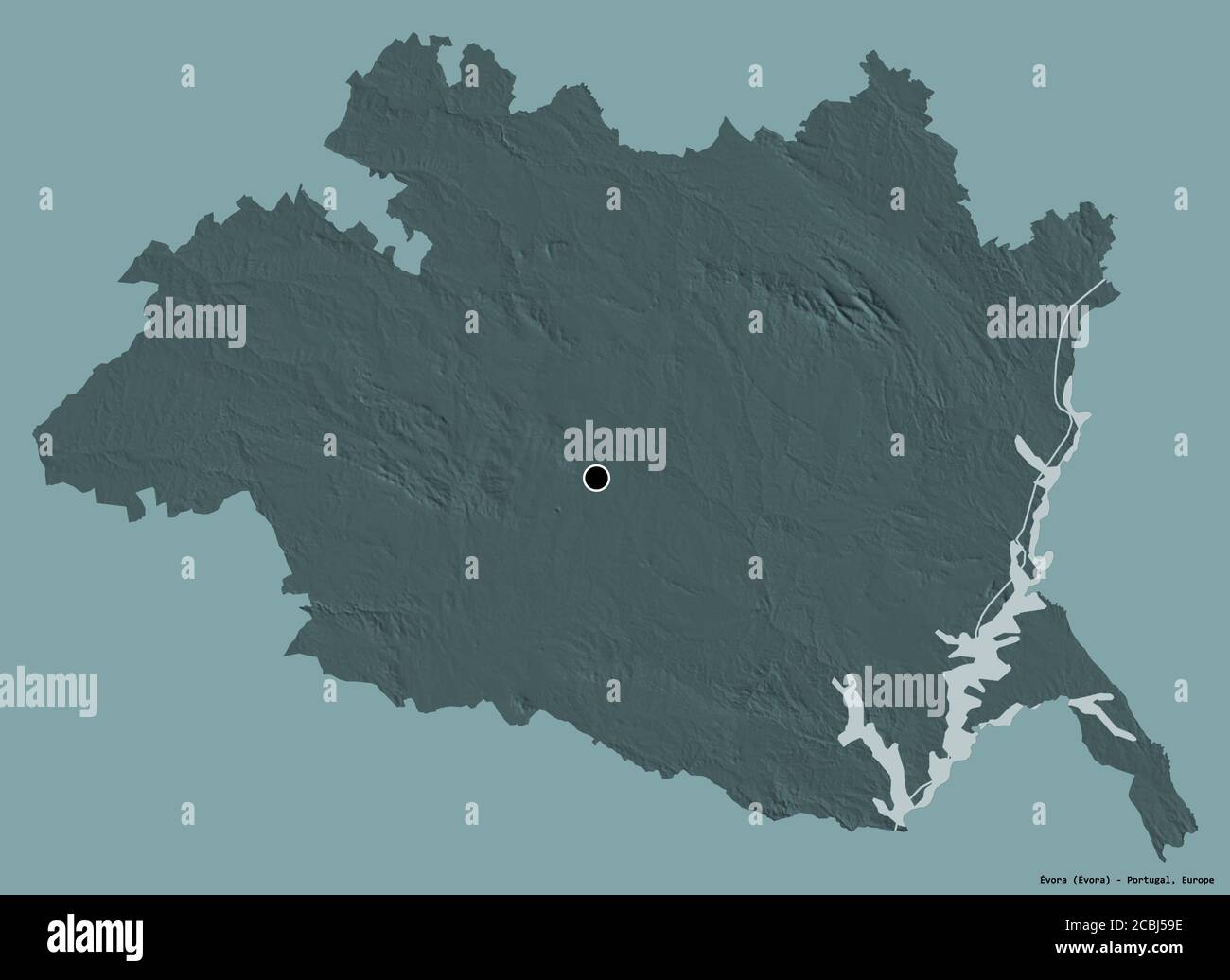 Map of evora hi-res stock photography and images - Alamy