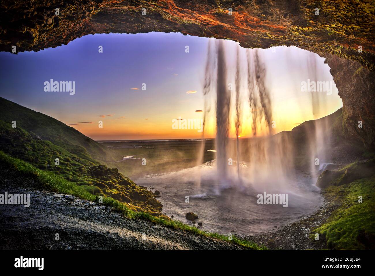 Beautiful Waterfall Caves