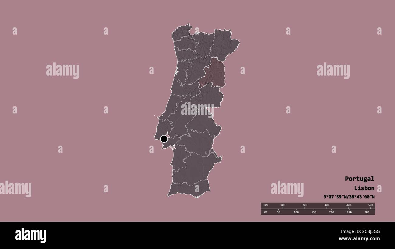 Map of guarda hi-res stock photography and images - Alamy