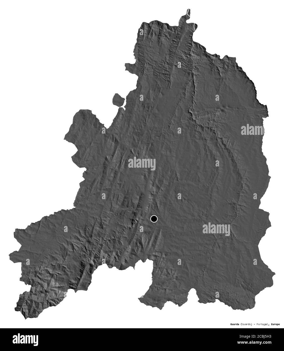 Map of guarda portugal Black and White Stock Photos & Images - Alamy