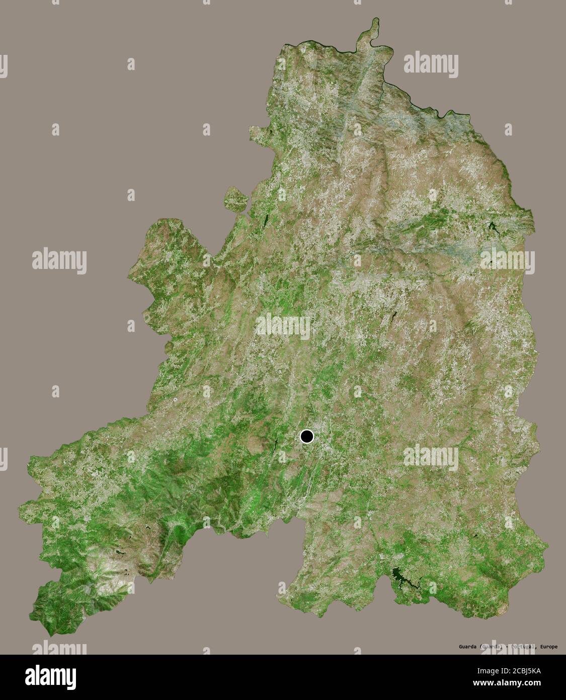 Map of guarda portugal hi-res stock photography and images - Alamy
