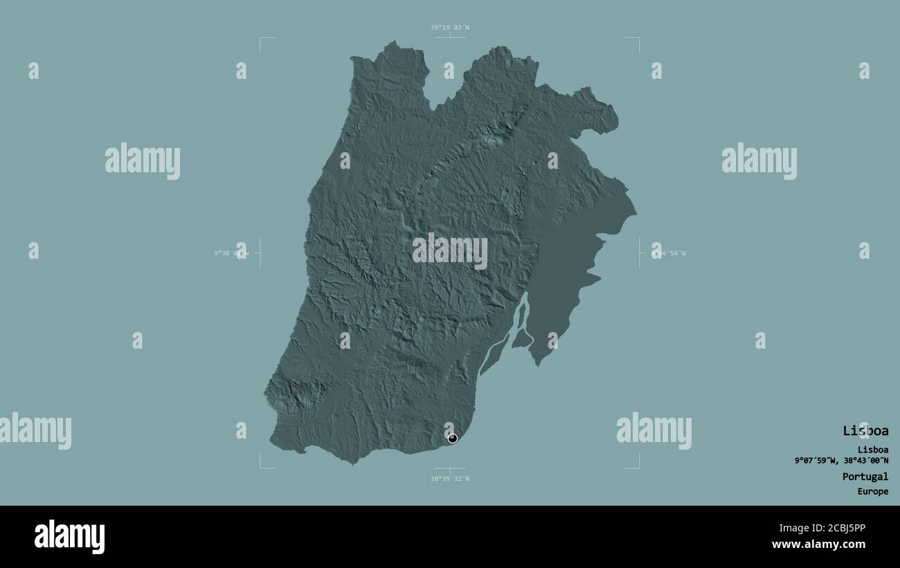 Lisbonne map hi-res stock photography and images - Alamy