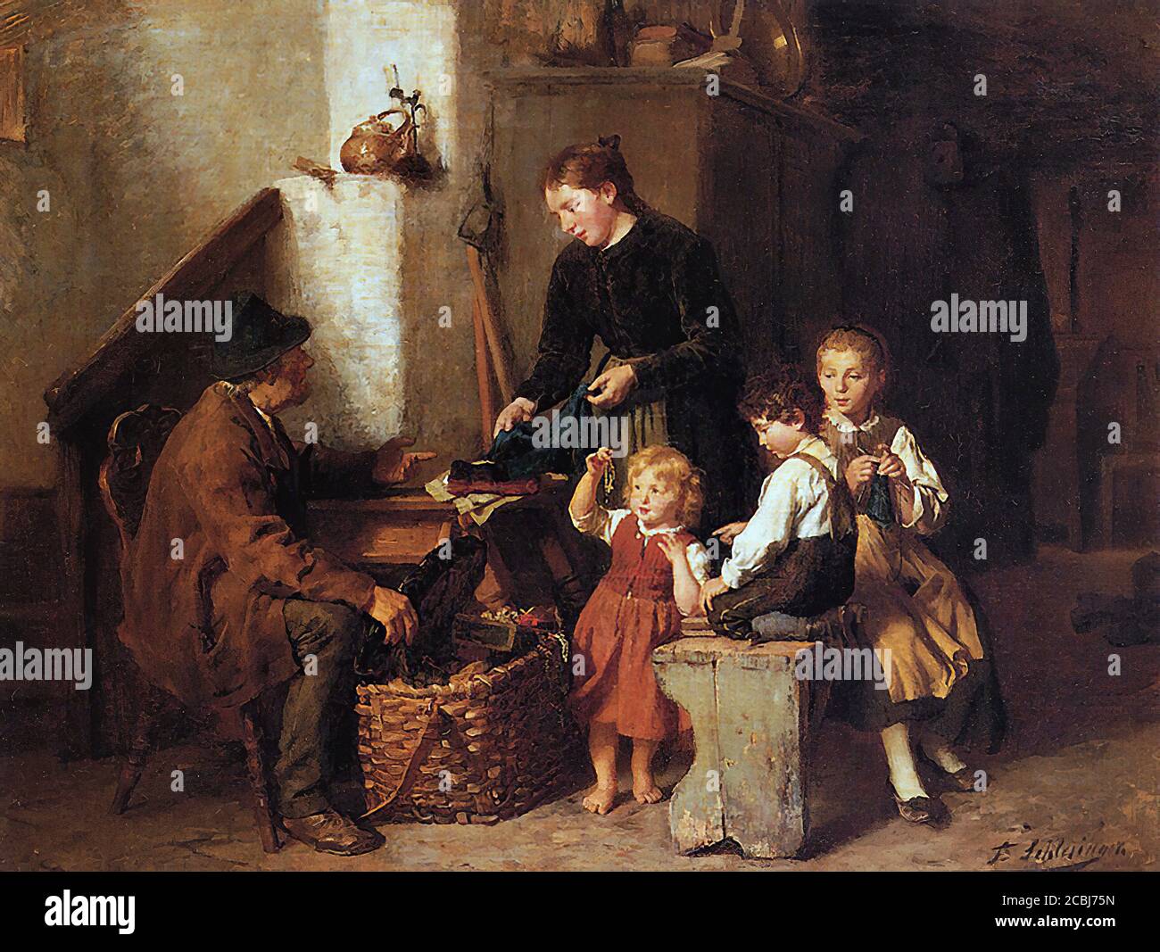 Peddlers painting hi-res stock photography and images - Alamy
