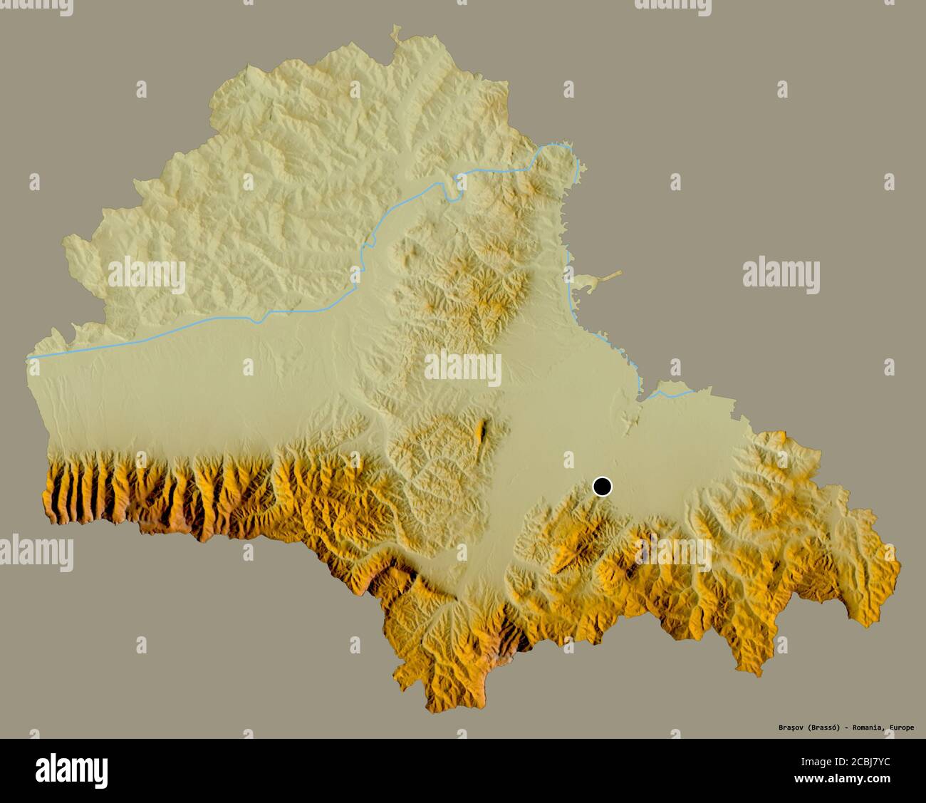 Brasov romania europe map hi-res stock photography and images - Alamy
