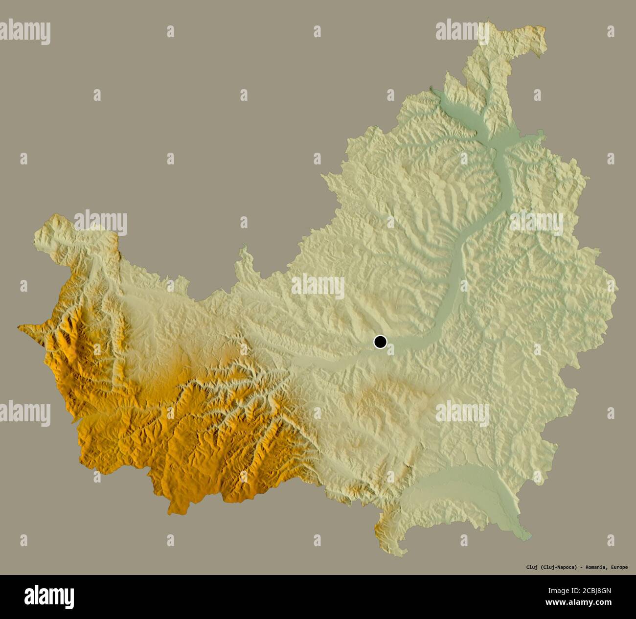 Cluj napoca on a map hi-res stock photography and images - Alamy