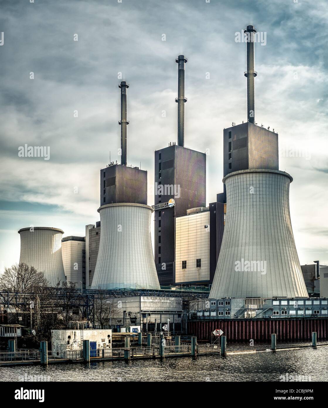Generating Power Station Stock Photo - Alamy