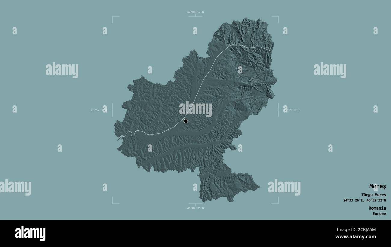 Targu mures on a map hi-res stock photography and images - Alamy