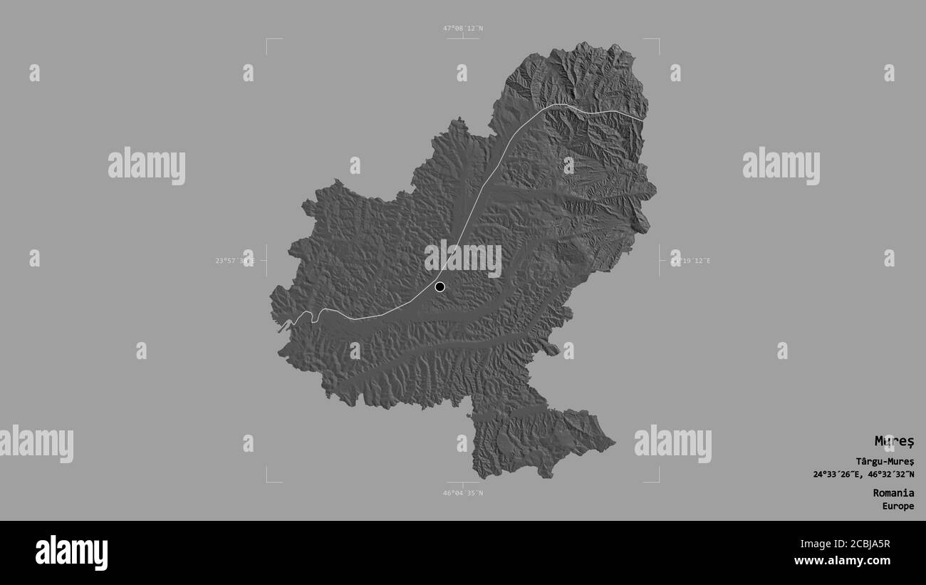 Targu mures on a map hi-res stock photography and images - Alamy