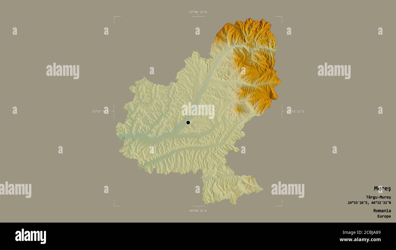 Targu mures on a map hi-res stock photography and images - Alamy