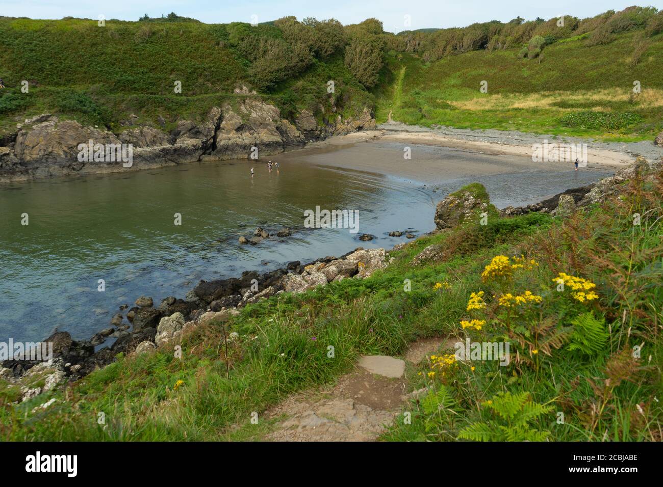 ort Mora (Sandeels) bay on the Southern Upland way near Port Patrick ...