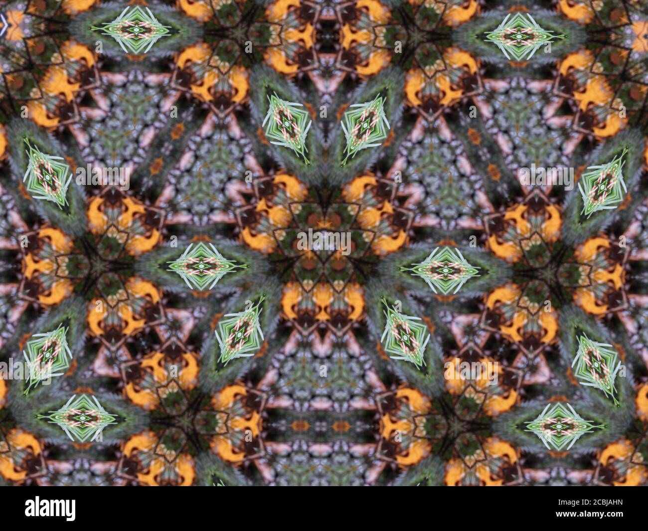 Abstract Colourful kaleidoscope geometrical art background Stock Photo ...