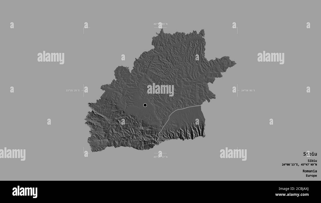 Area sibiu county romania Black and White Stock Photos & Images - Alamy