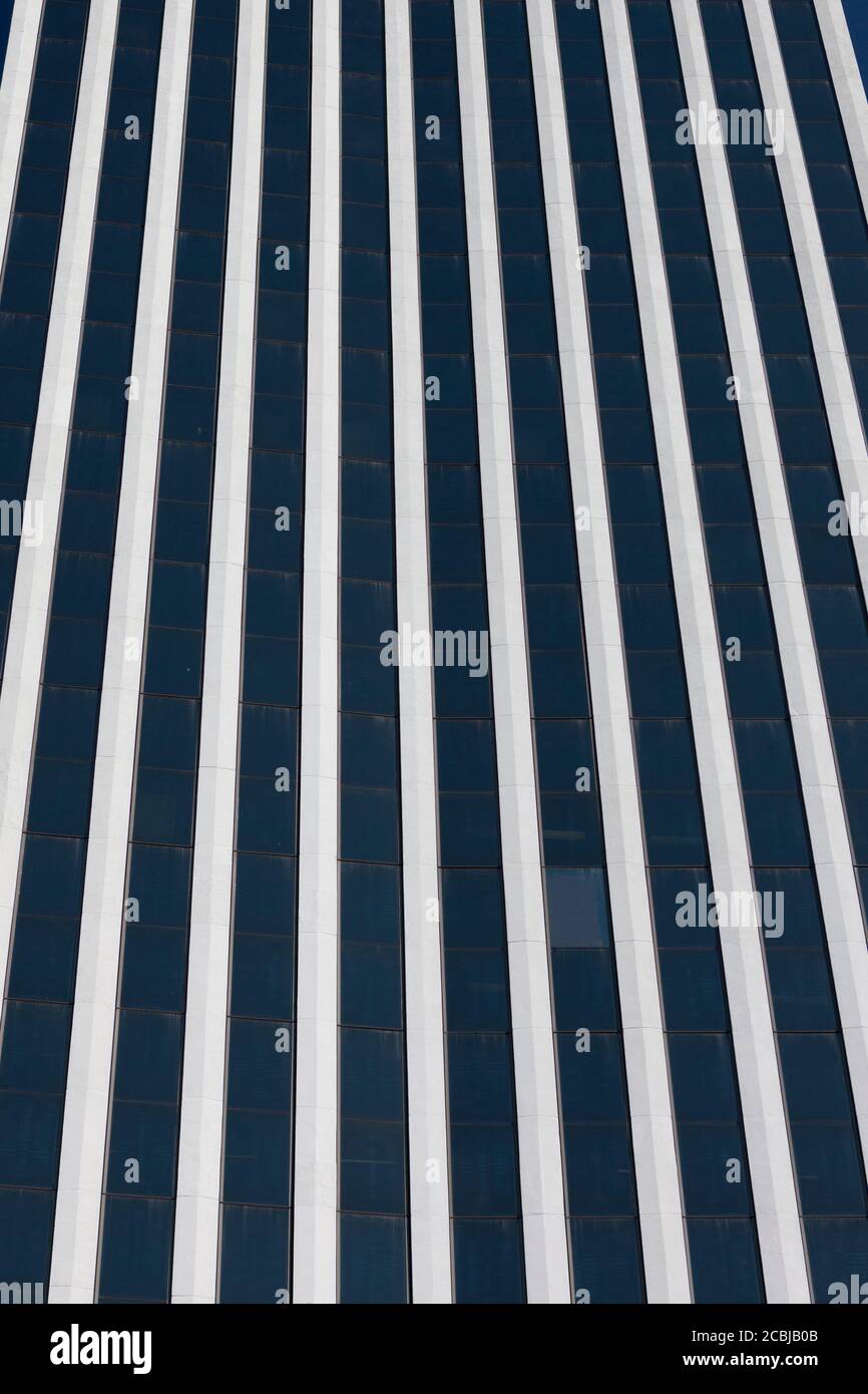 Front view of modern building exterior Stock Photo - Alamy