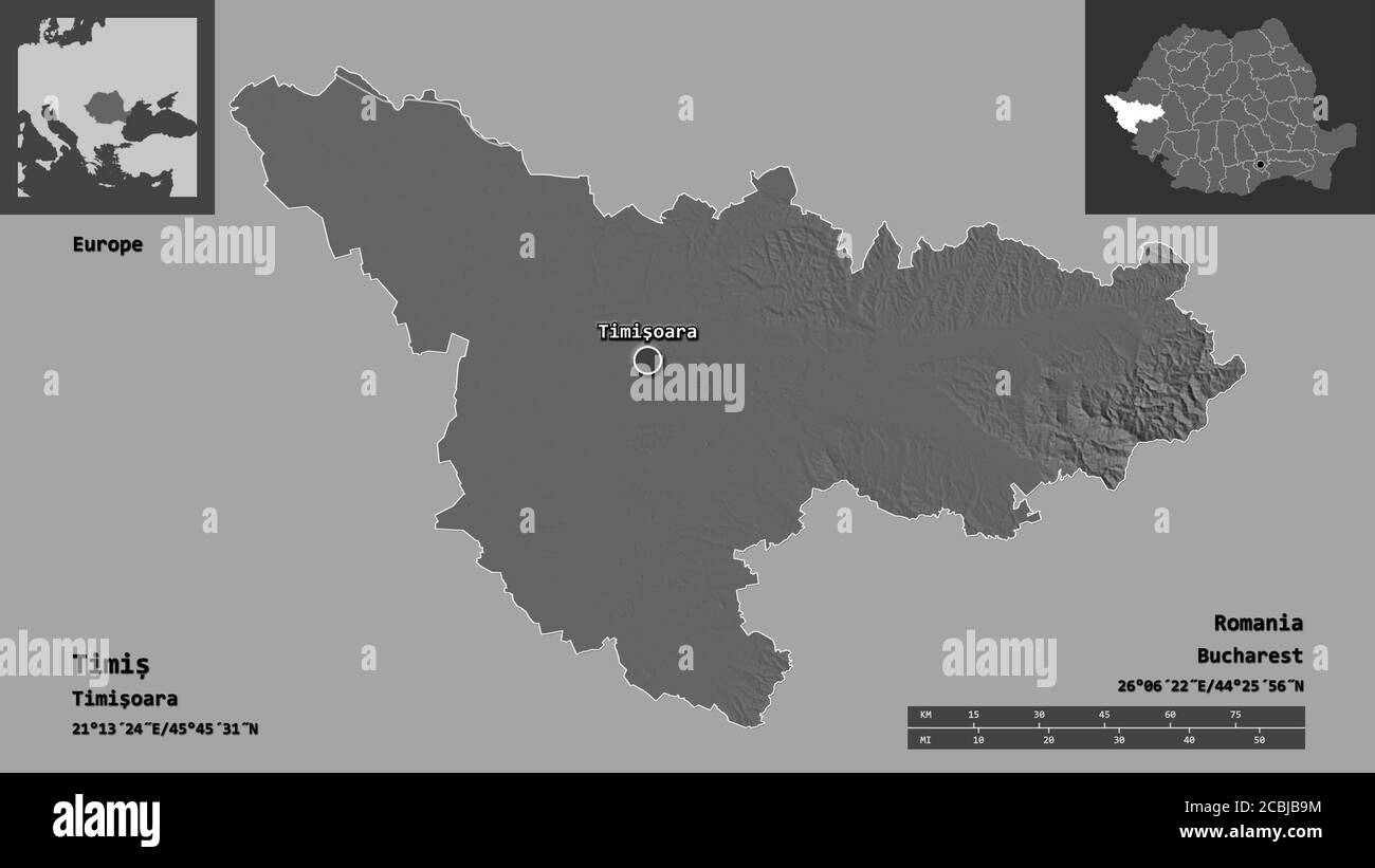 Map of timisoara hi-res stock photography and images - Alamy