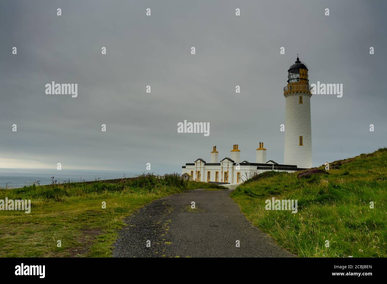 Lighthouse at The Mull of Galloway, Dumfries & Galloway, Scotland Stock ...