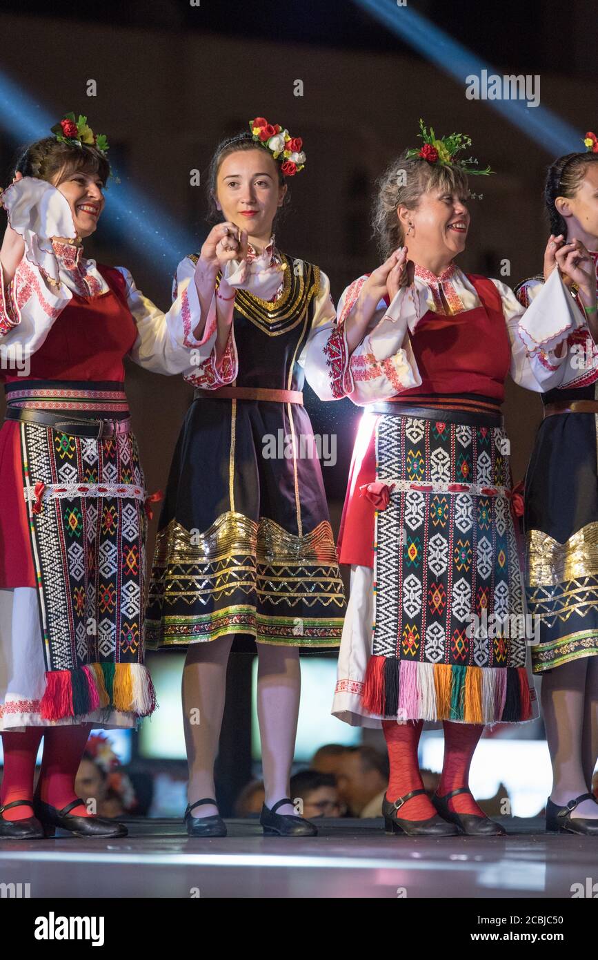 Folk Dance Festival Stock Photo - Alamy