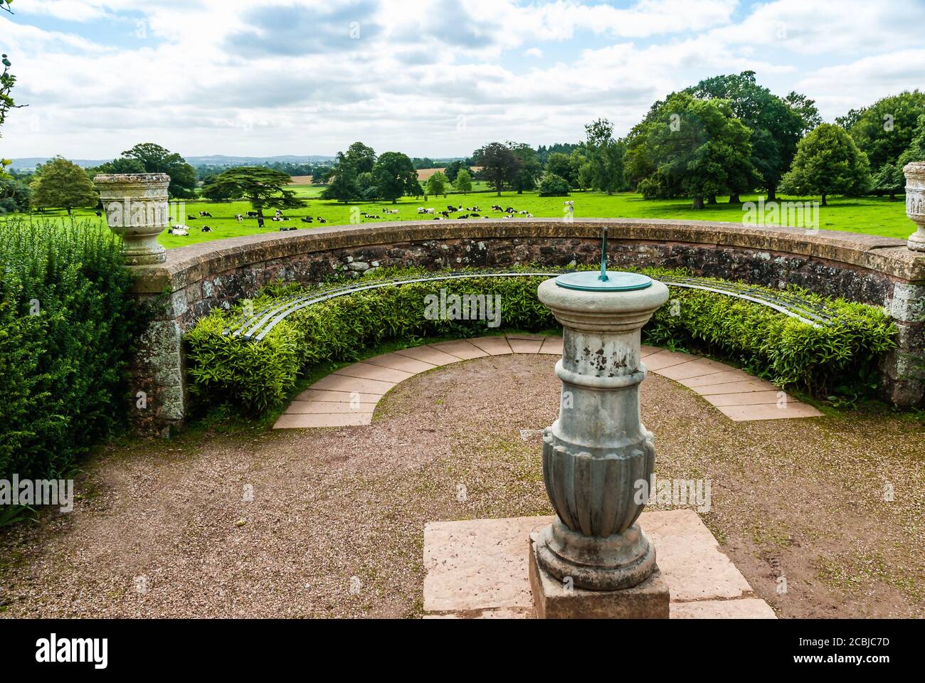 Killerton National Trust House and Garden in Devon Stock Photo - Alamy