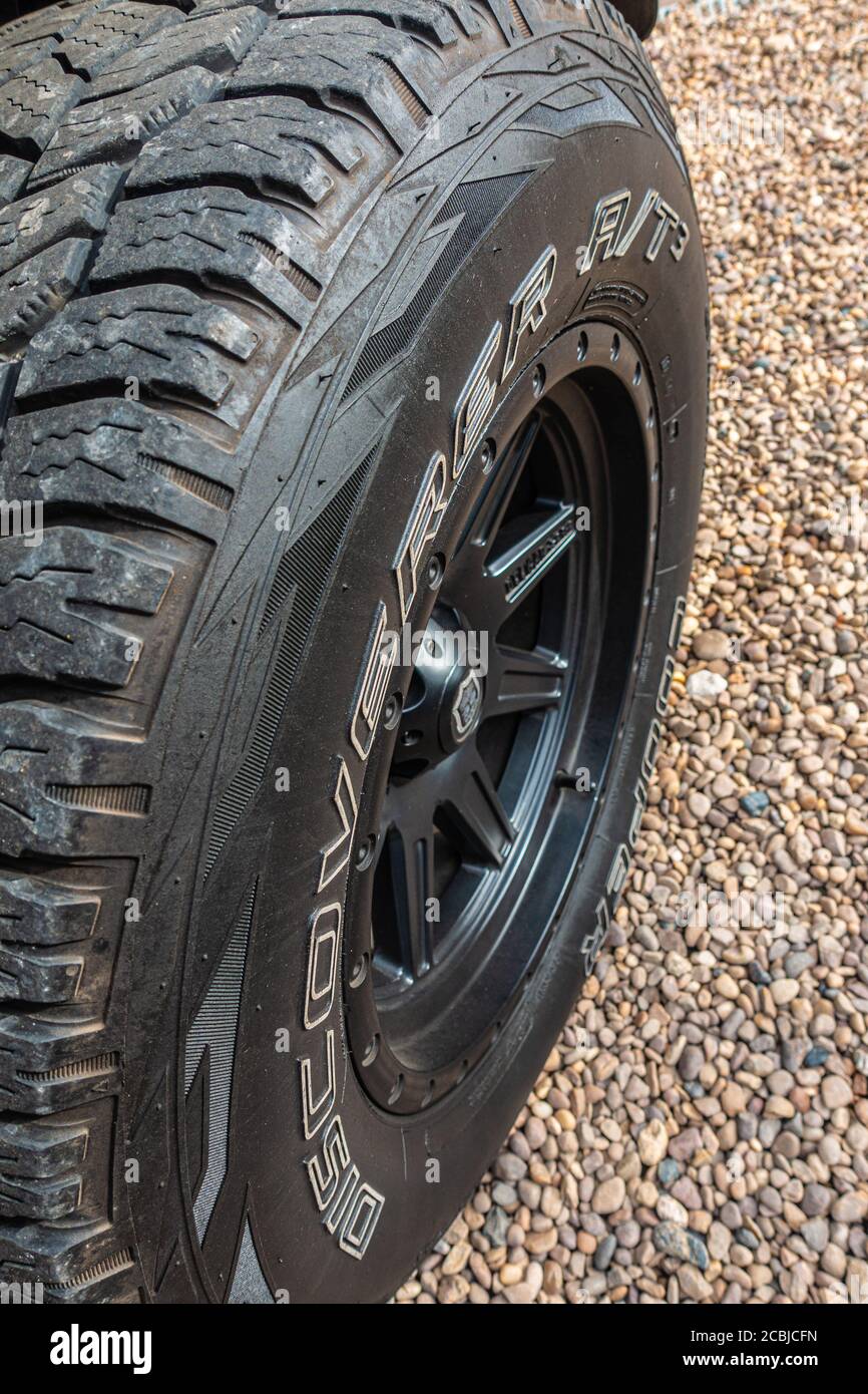 Chunky car tyre hi-res stock photography and images - Alamy