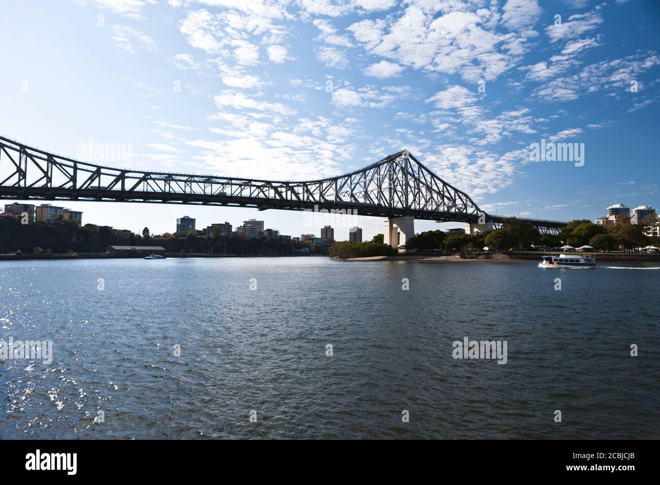The famous Brisbane city bridge Stock Photo - Alamy