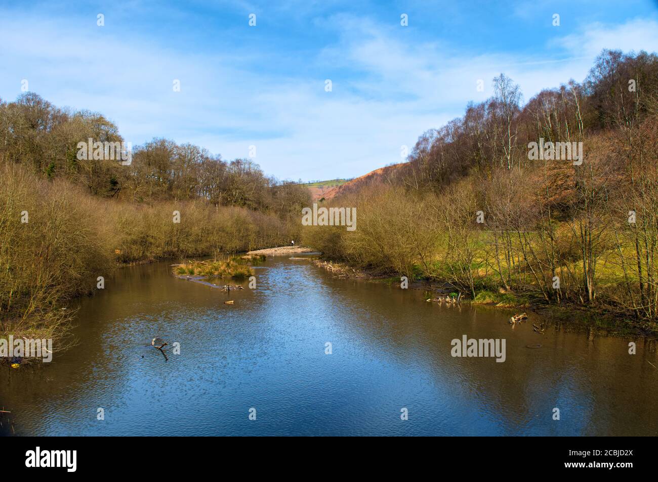 Taff Rhymney River Stock Photo - Alamy