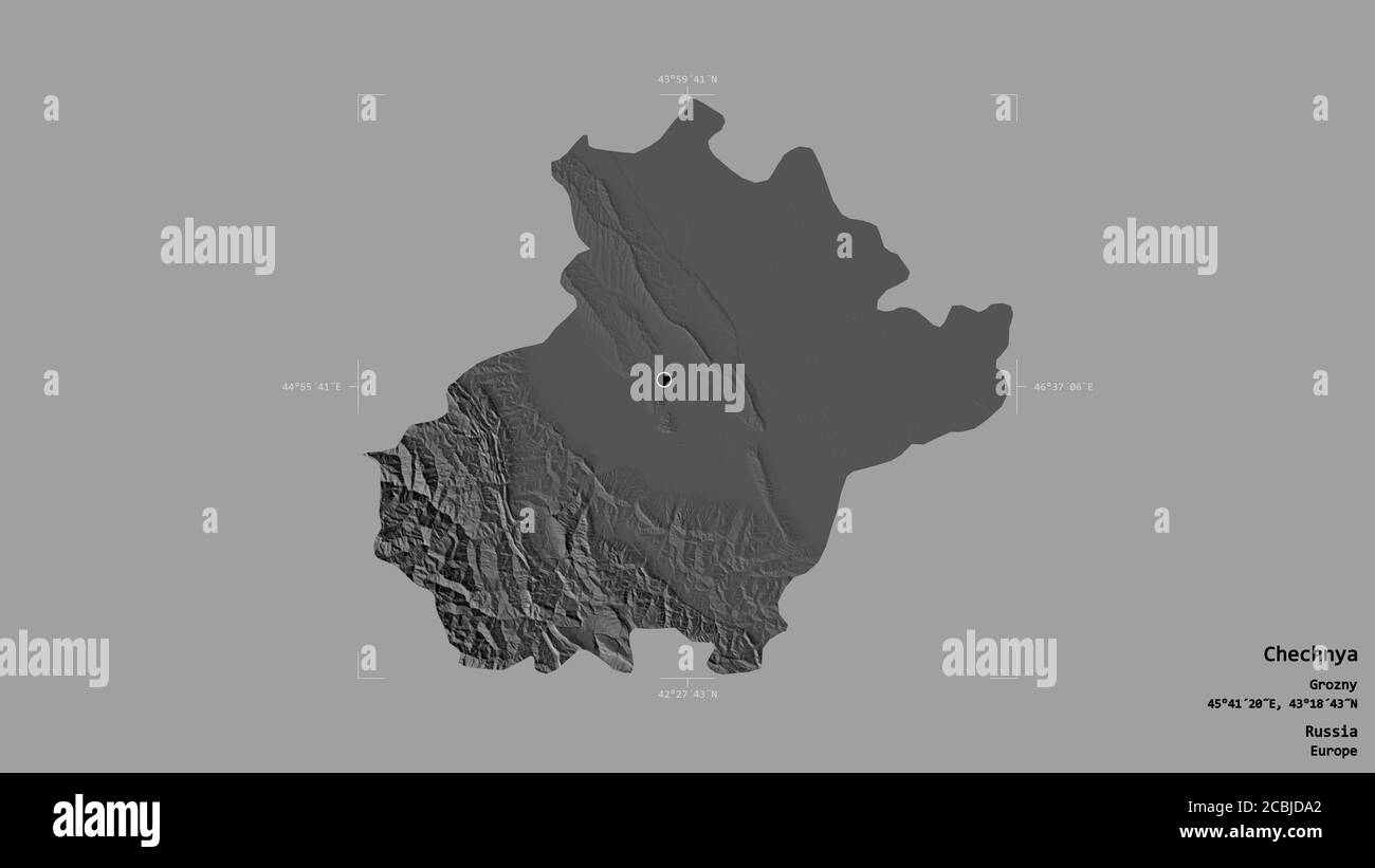 Grozny map Black and White Stock Photos & Images - Alamy