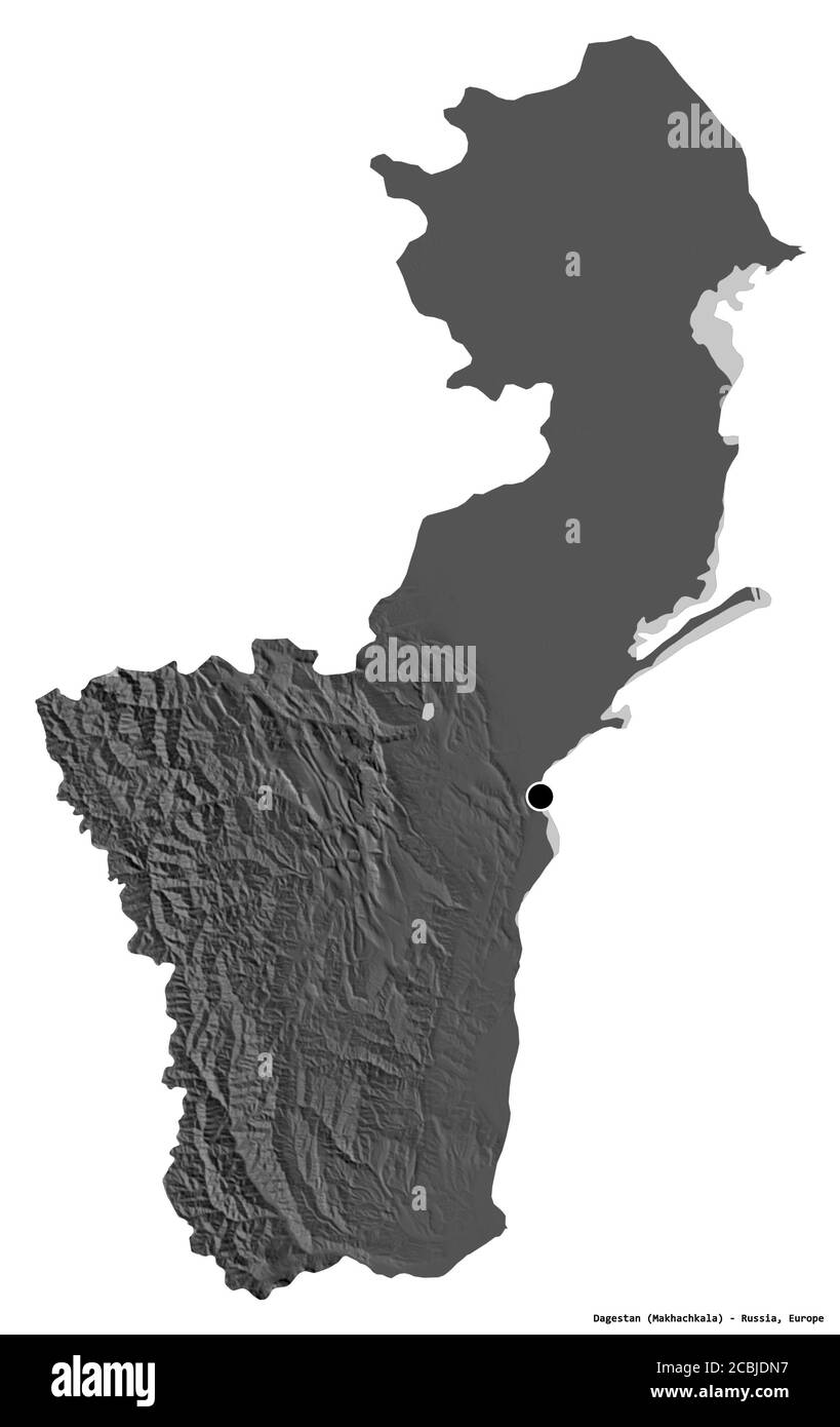 Dagestan map Black and White Stock Photos & Images - Alamy