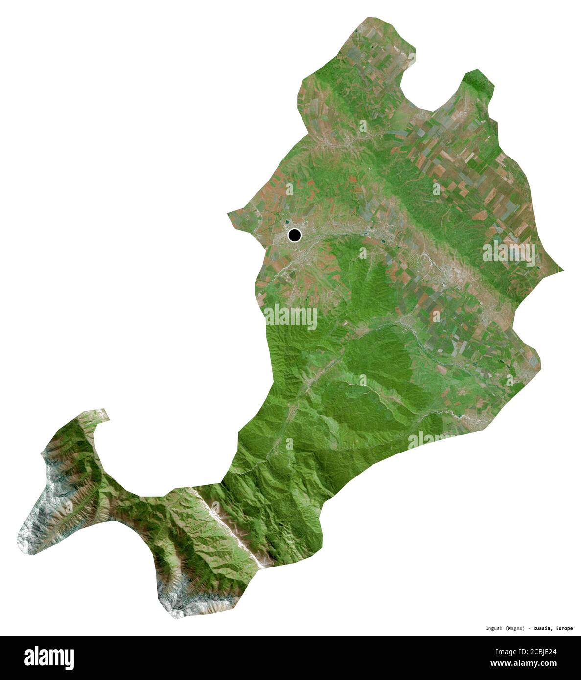 Ingush map Cut Out Stock Images & Pictures - Alamy