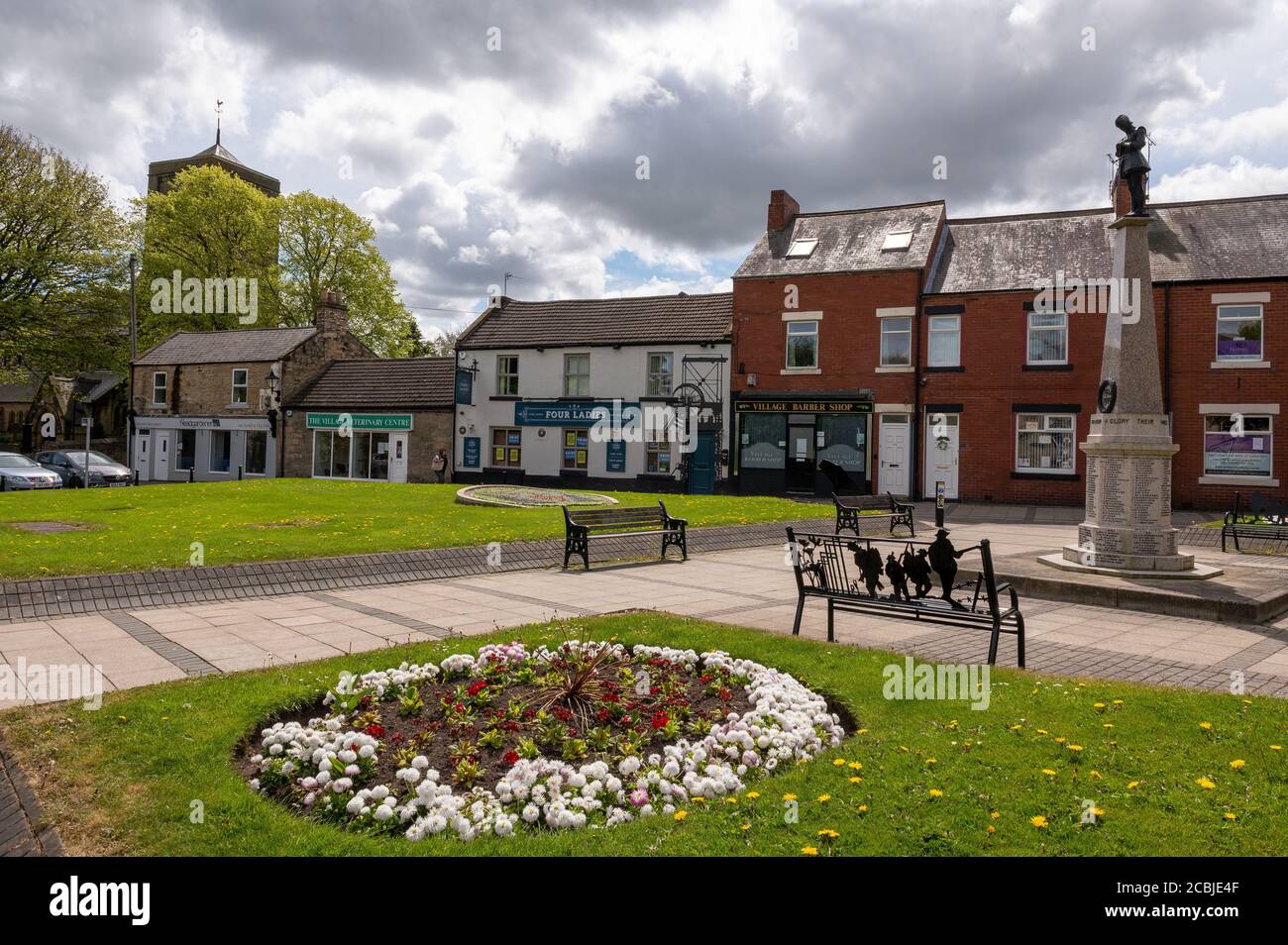 Cramlington Village, Cramlington, Northumberland, UK Stock Photo - Alamy