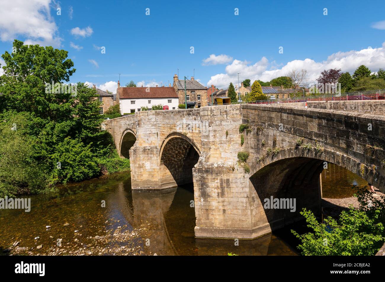 Felton old Bridge, Felton, Northumberland, UK Stock Photo - Alamy