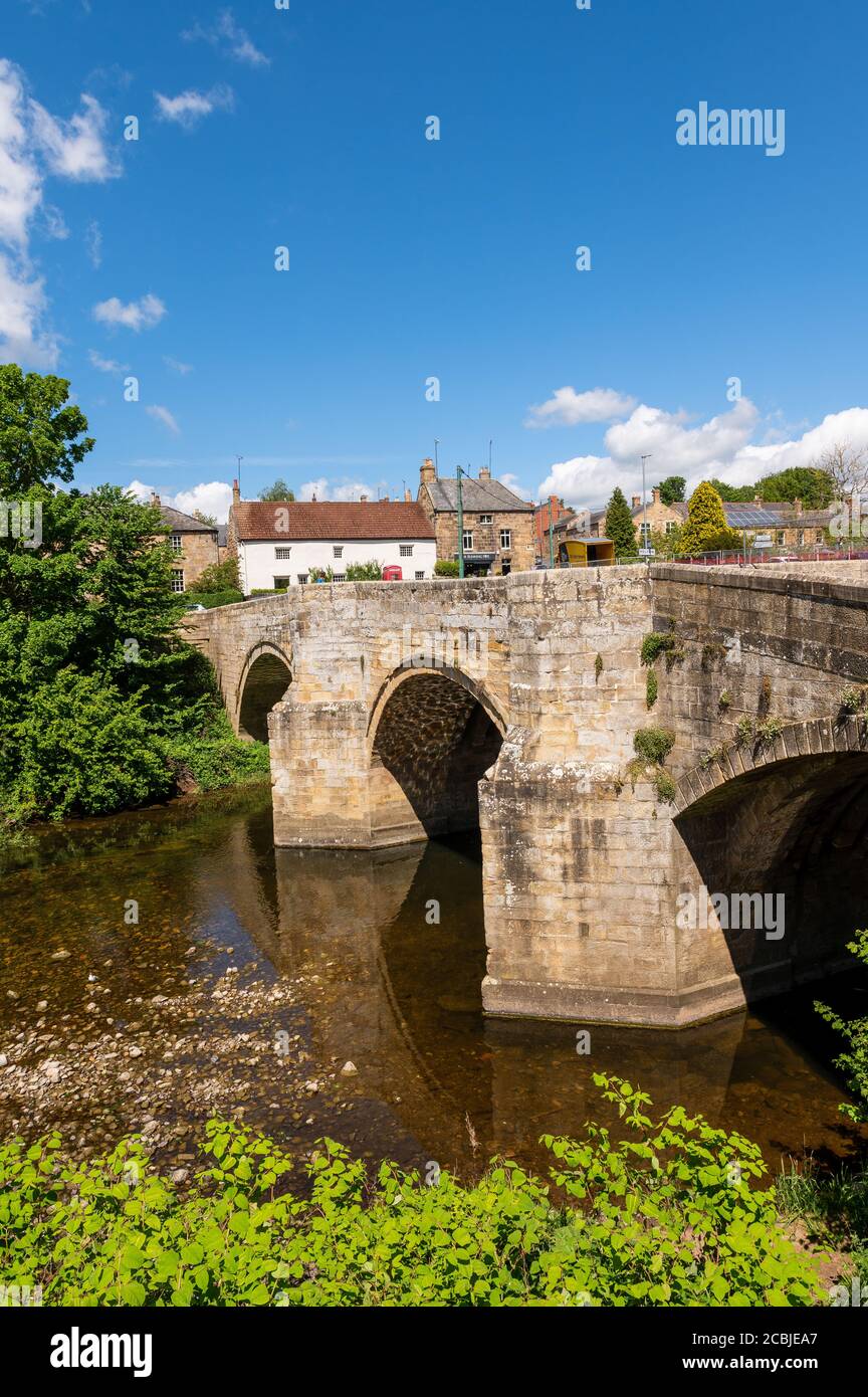 Felton old Bridge, Felton, Northumberland, UK Stock Photo - Alamy