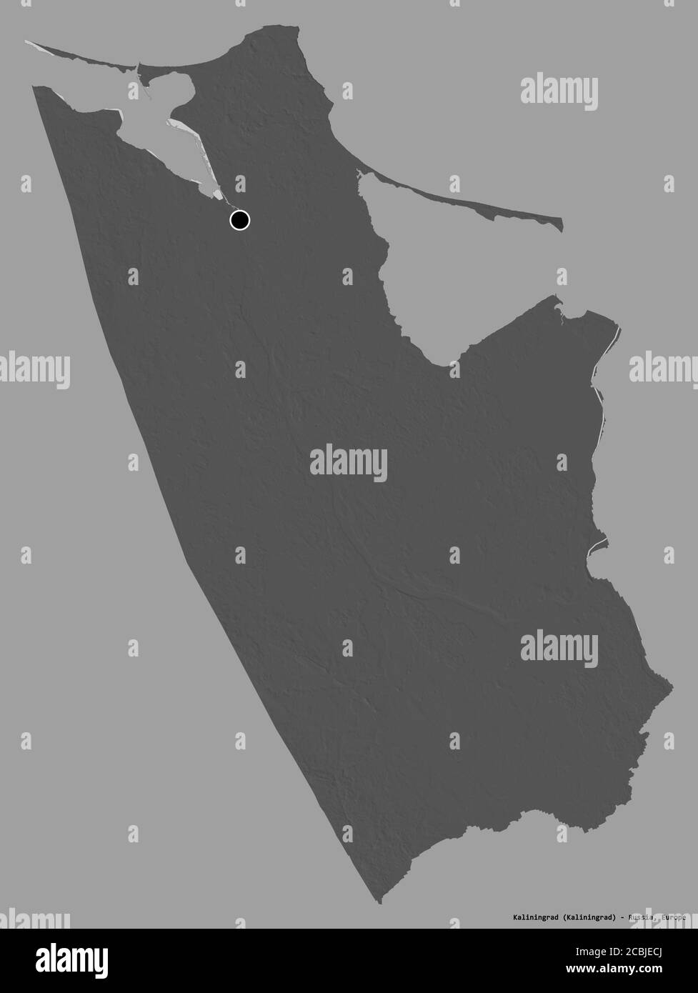 Kaliningrad on a map hi-res stock photography and images - Alamy