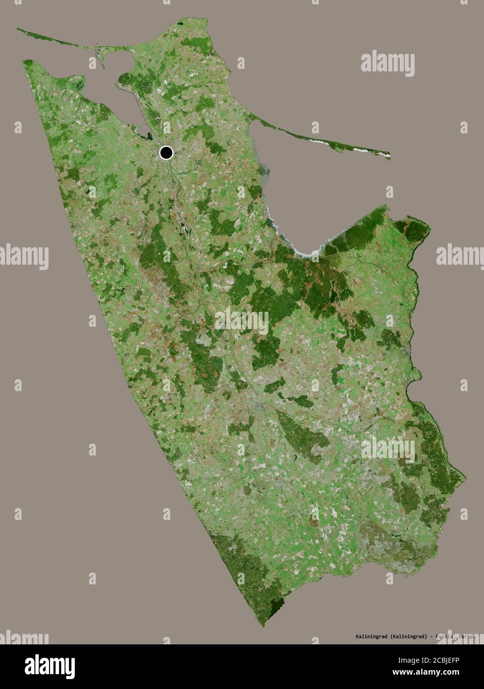 Kaliningrad on a map hi-res stock photography and images - Alamy