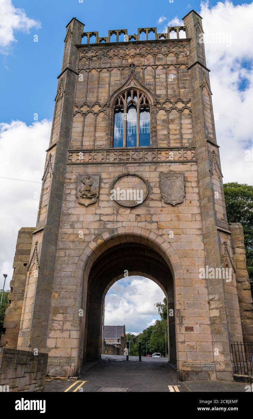 Pottergate Tower, Alnwick, Northumberland, UK Stock Photo - Alamy