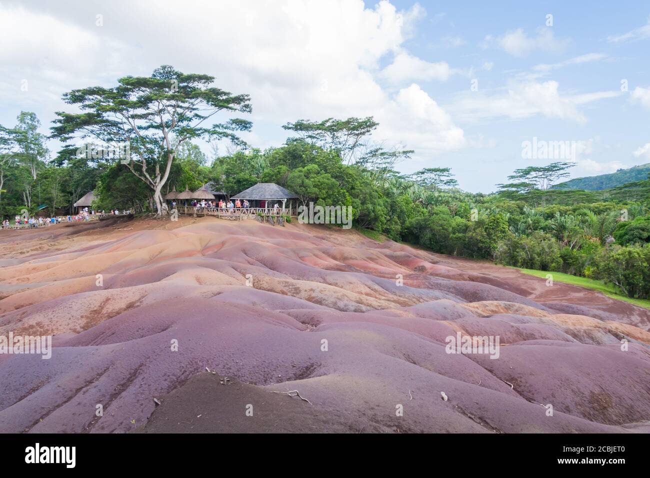 Seven coloured earth geopark hi-res stock photography and images - Alamy