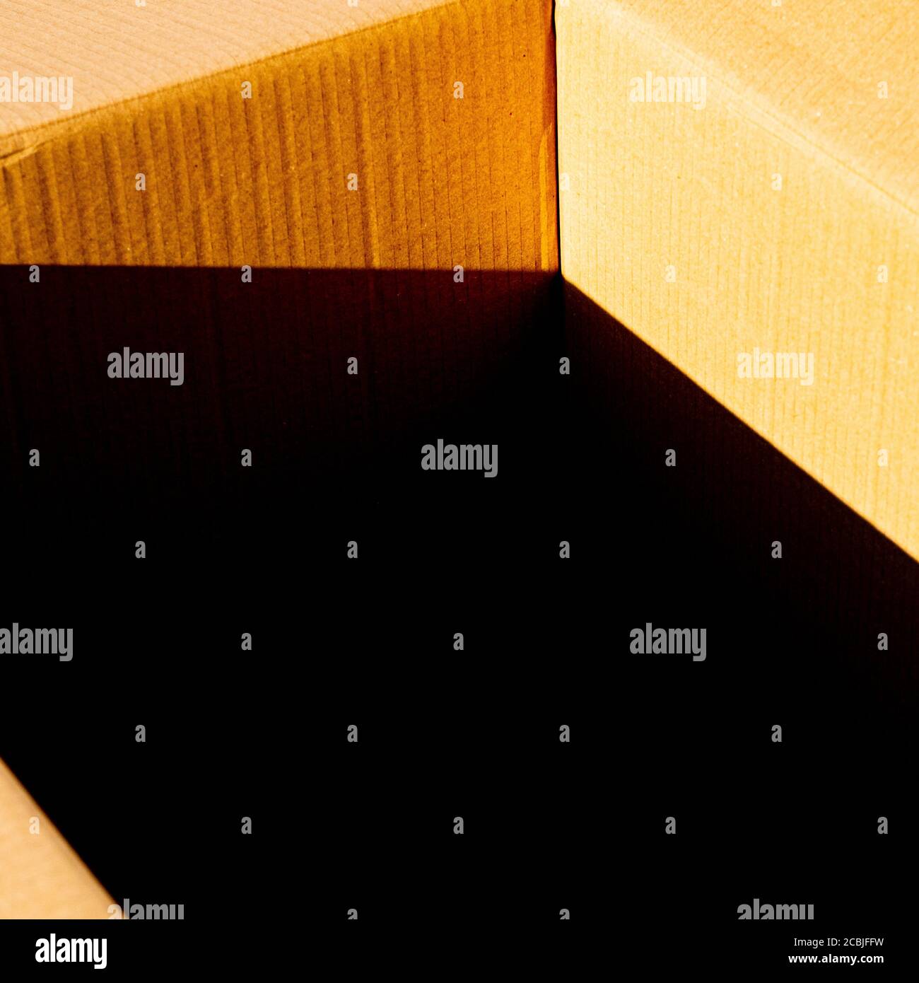 Cardboard box texture hi-res stock photography and images - Alamy