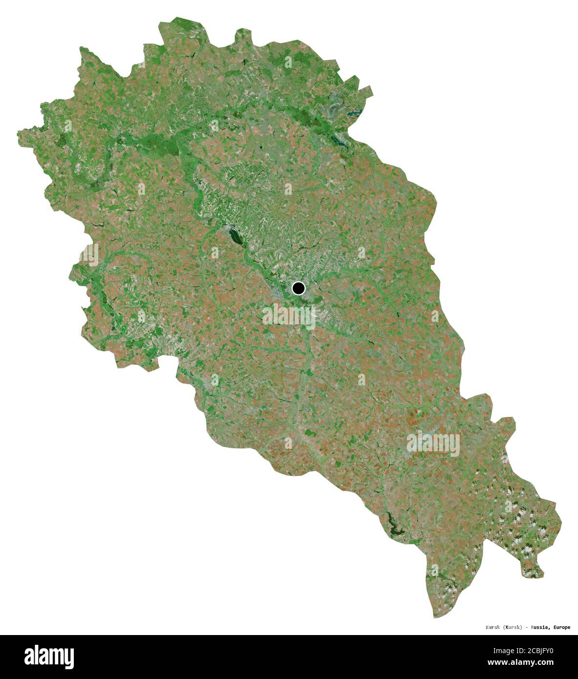 Kursk Oblast Map