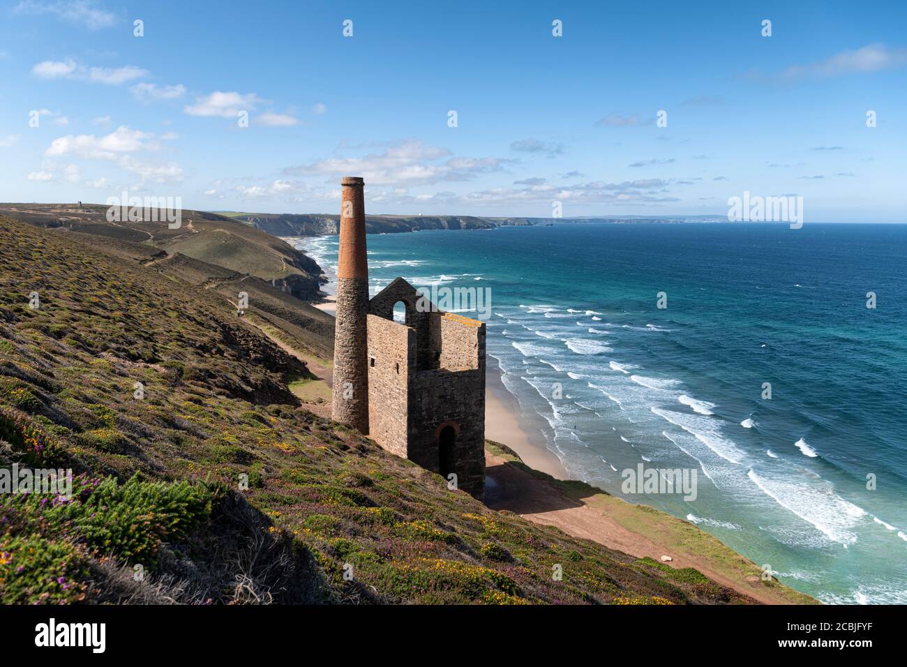 Poldark Filming Locations in Cornwall Stock Photo - Alamy