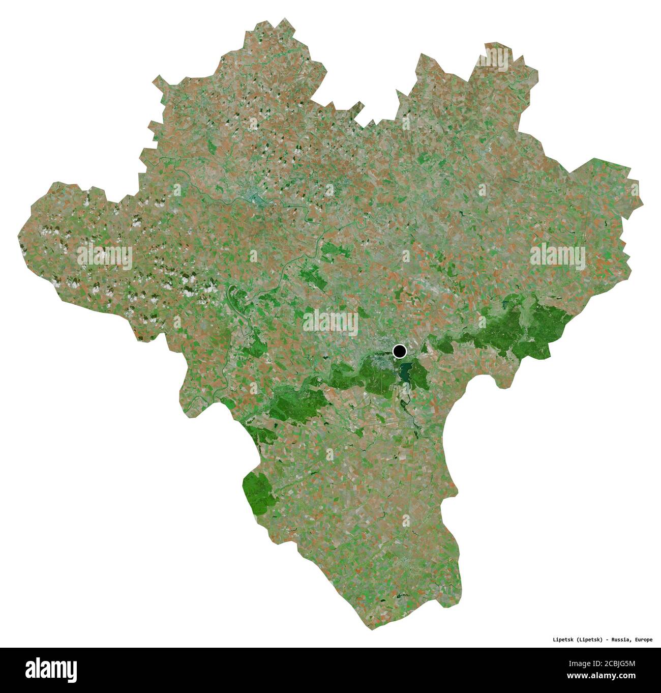 Map of lipetsk hi-res stock photography and images - Alamy