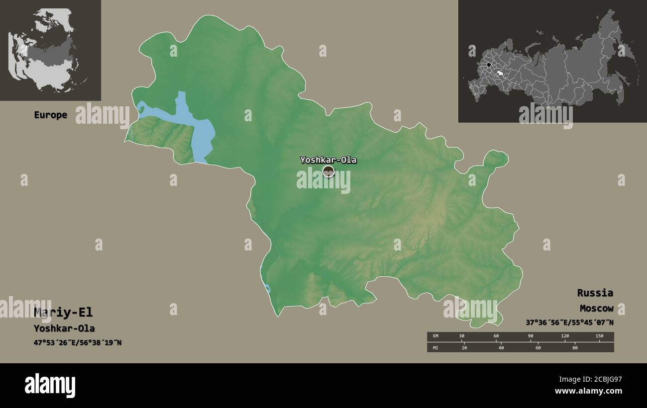 Mari el map hi-res stock photography and images - Alamy